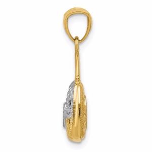 Jewelry | 14k Heart Handbag Pendant | Poshmark